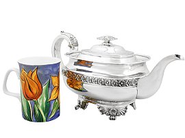 Regency Style Silver Tea Service for Sale | AC Silver