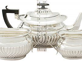 Sterling Silver Tea Service | Edwardian Silverware | AC Silver