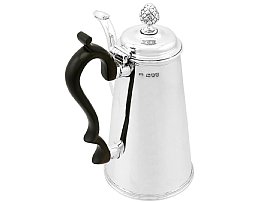 Victorian Coffee Pot | English Silverware | AC Silver