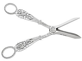 Sterling Silver Scissor and Spoon Set | AC Silver