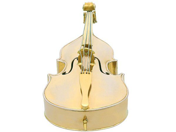 Antique Gold Double Bass Model | AC Silver