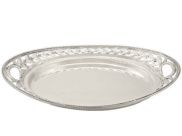 Victorian Silver Tray | Silverware | AC Silver
