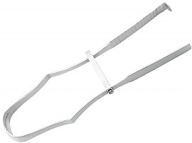19th Century Silver Tongs | AC Silver